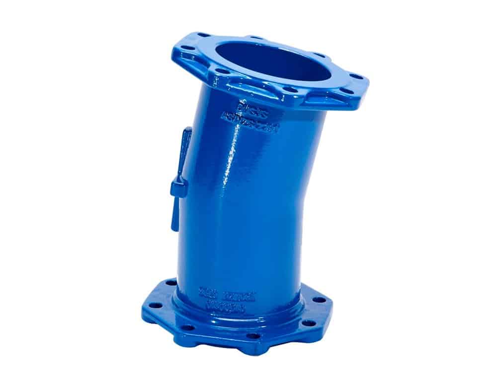 DI Flanged Bend DN250 x 11.25 deg - Promains