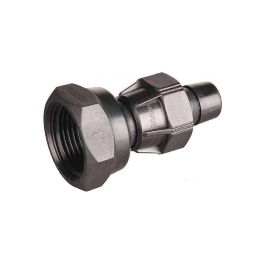 Hansen LD Poly Female Reducing Coupler 20mm x 15mm - Promains