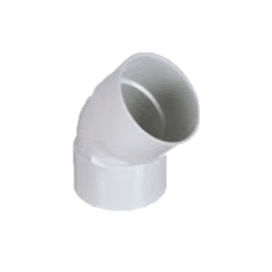 PVC Pressure Elbow 50mm x 45 deg - Promains