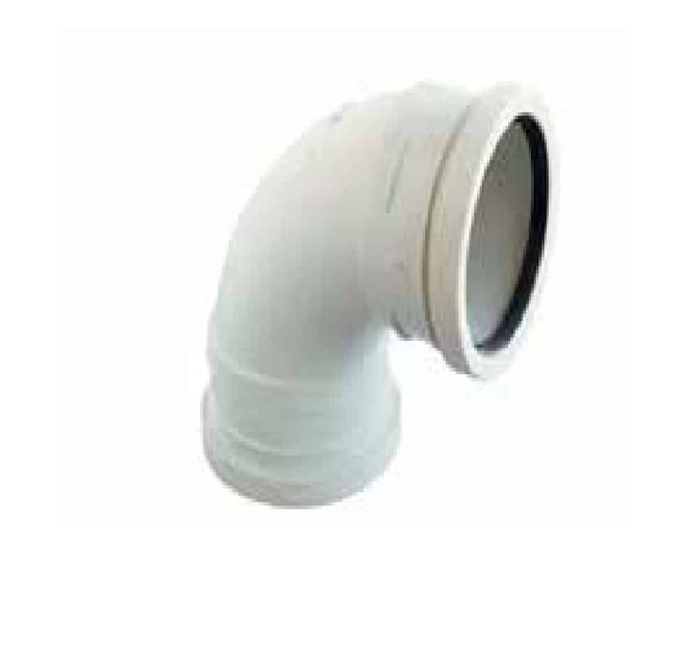 PVC DWV Bend RRJ 100mm x 88 deg - Promains