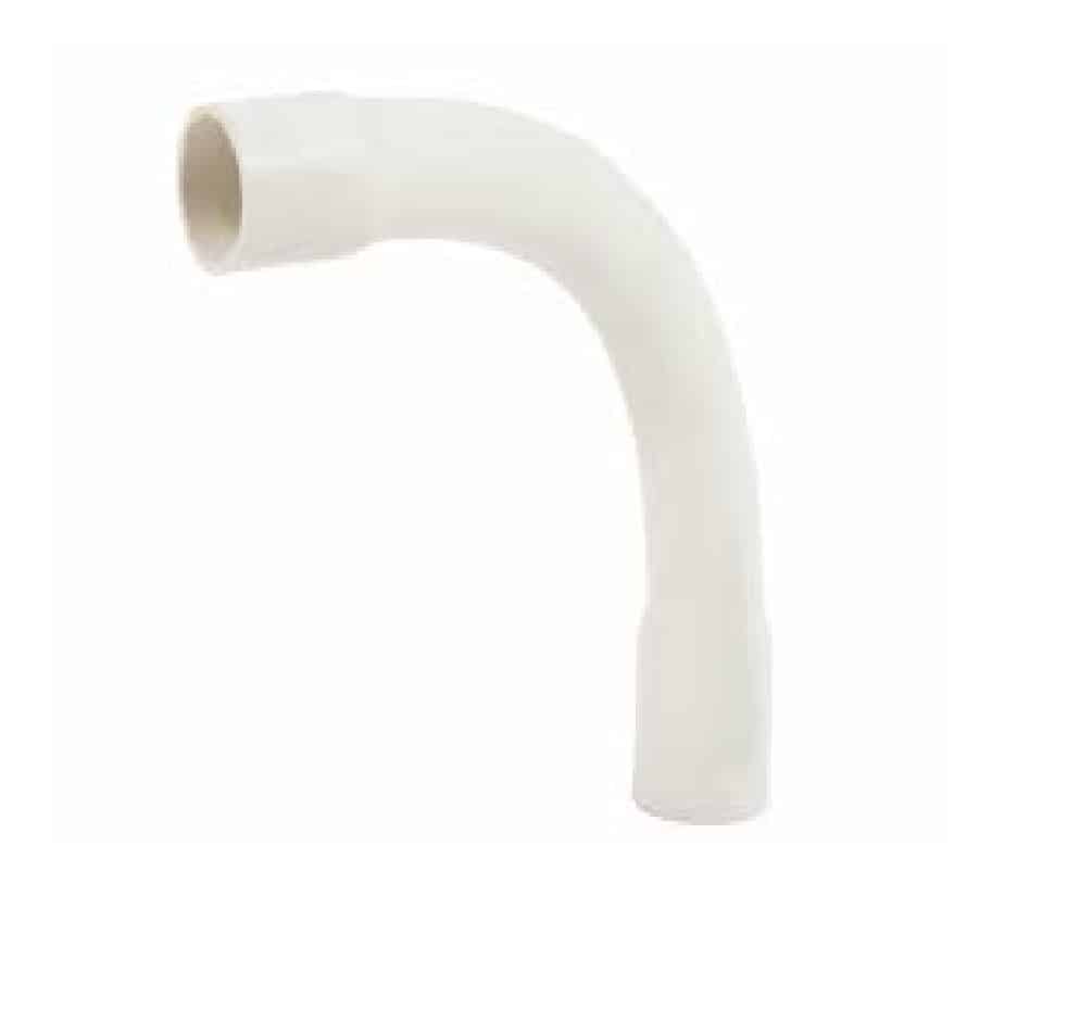PVC Pressure PN12 Swept Bend SCJ 80mm x 90 deg - Promains