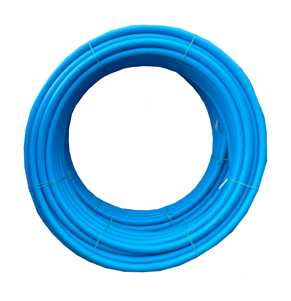 PE Pipe Blue 25OD PE80 SDR11 PN12.5 25M - Promains