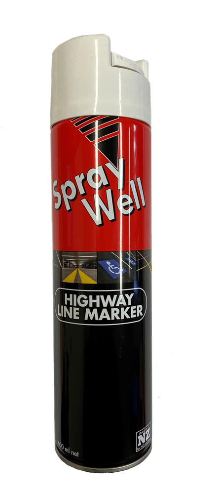 SprayWell Line Marker Paint White - Promains