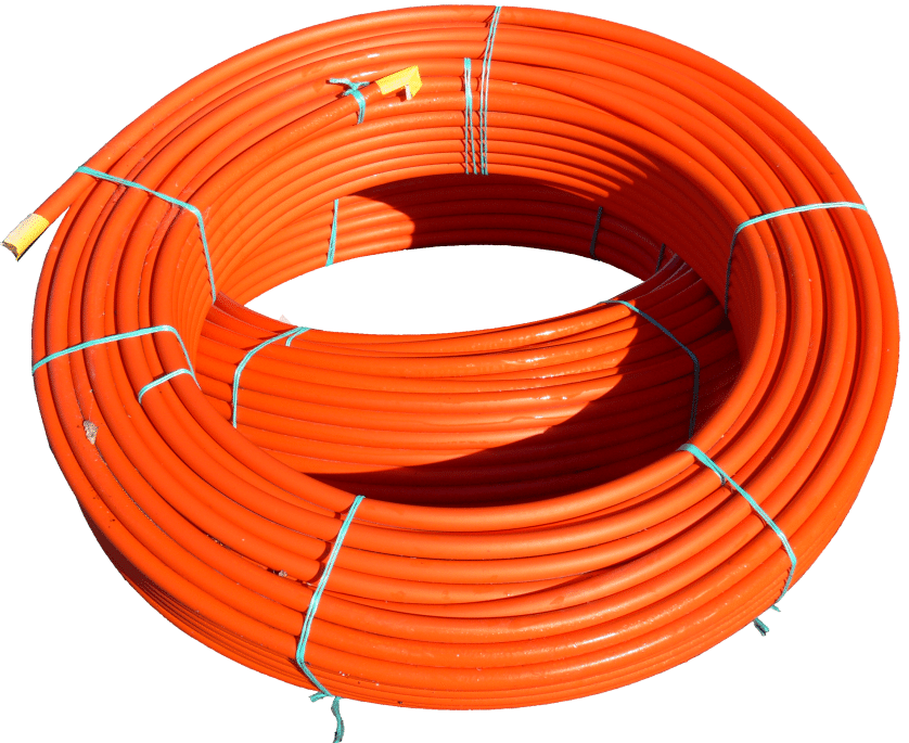 PE Duct Pipe Orange 110OD PE100 SDR17 100M - Promains