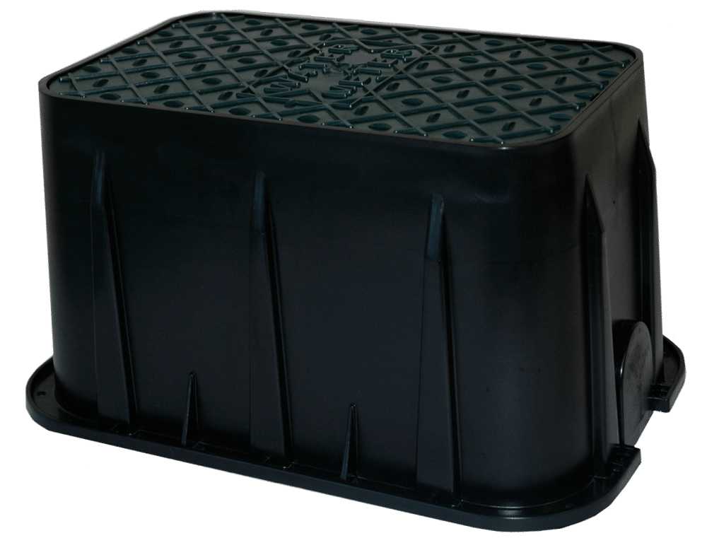 Draper Reverse Taper Tall Water Meter Box Black Lid 280mm - Promains