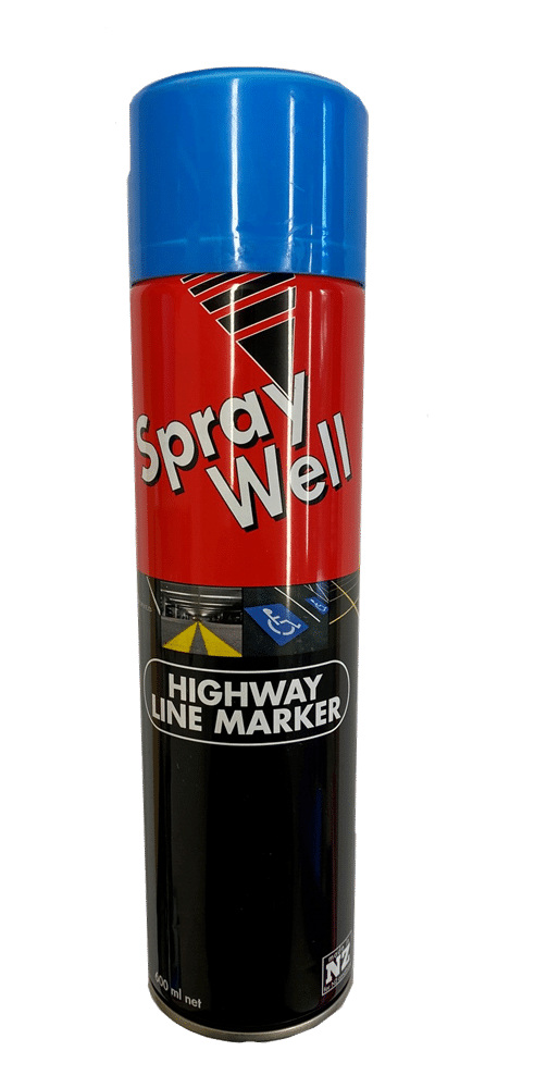 SprayWell Line Marker Paint Blue - Promains