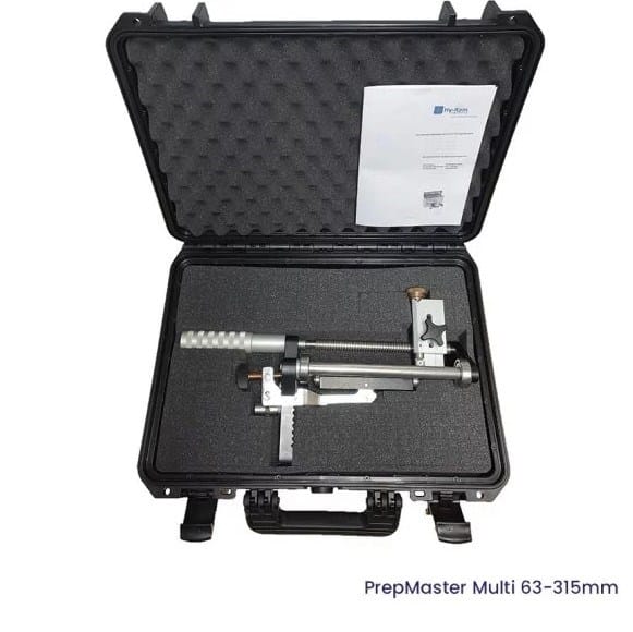 Hy-Ram 63-315mm PrepMaster Multi PE Pipe Peeler with Carry Case - Promains