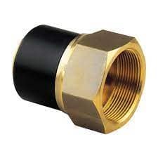 Fusion Female Transition Adaptor Brass 110OD x 100mm BSP - Promains