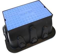 Acuflo Jumbo 250 Box with Blue Lid 560 x 365 x 255H - Promains
