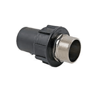 Fusion Male Transition Adaptor Brass 90OD x 80mm BSP - Promains