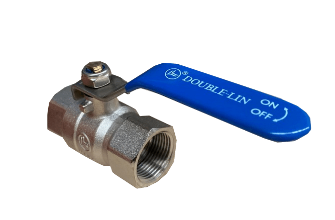 Double Lin 1063 Female Ball Valve Lever Handle 20mm - Promains