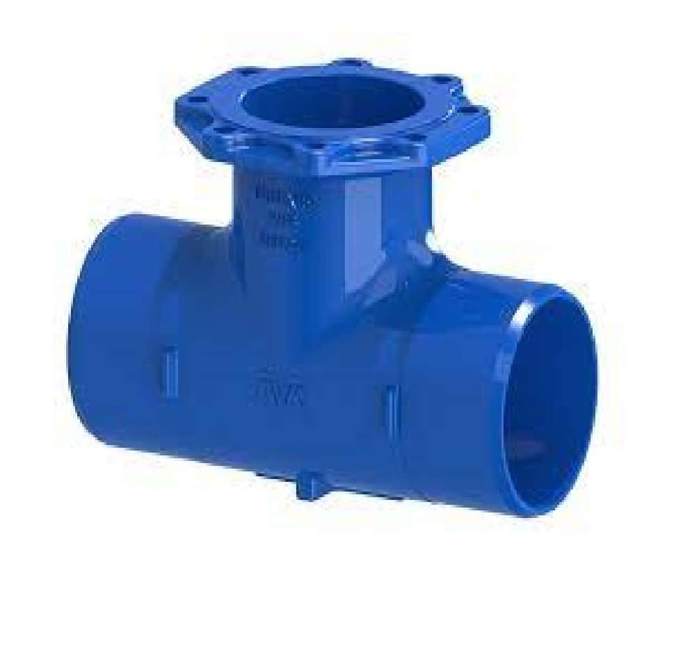 DI Spigot/Flange Tee DN200 x DN200 - Promains