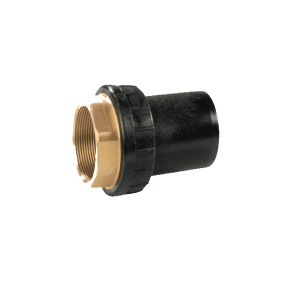 Fusion Female Transition Adaptor Brass 90OD x 80mm BSP - Promains