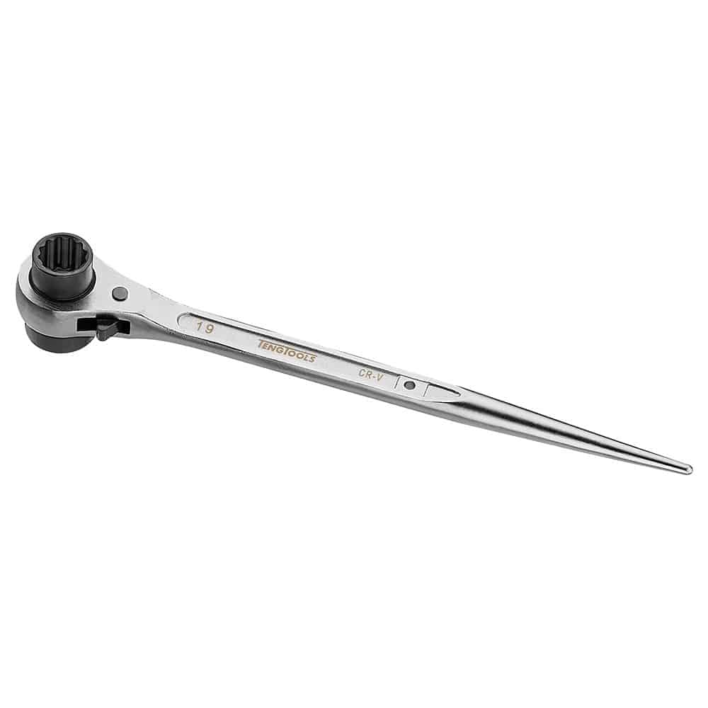 Teng Ratchet Podger Wrench 24mm x 30mm - Promains