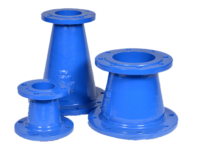 DI Flanged Reducer DN375 x DN250 - Promains