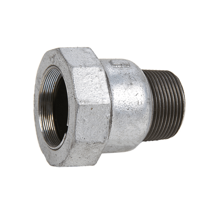 Galvanised Riken Mechanical Male Adaptor 20mm - Promains