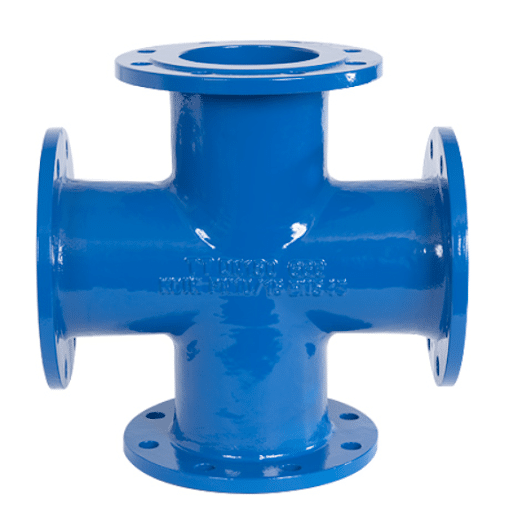 DI Flanged Cross DN100 - Promains