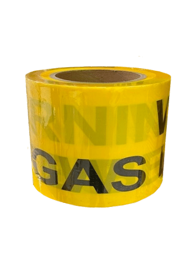 Warning Tape Yellow "Gas Line Below" 100M - Promains
