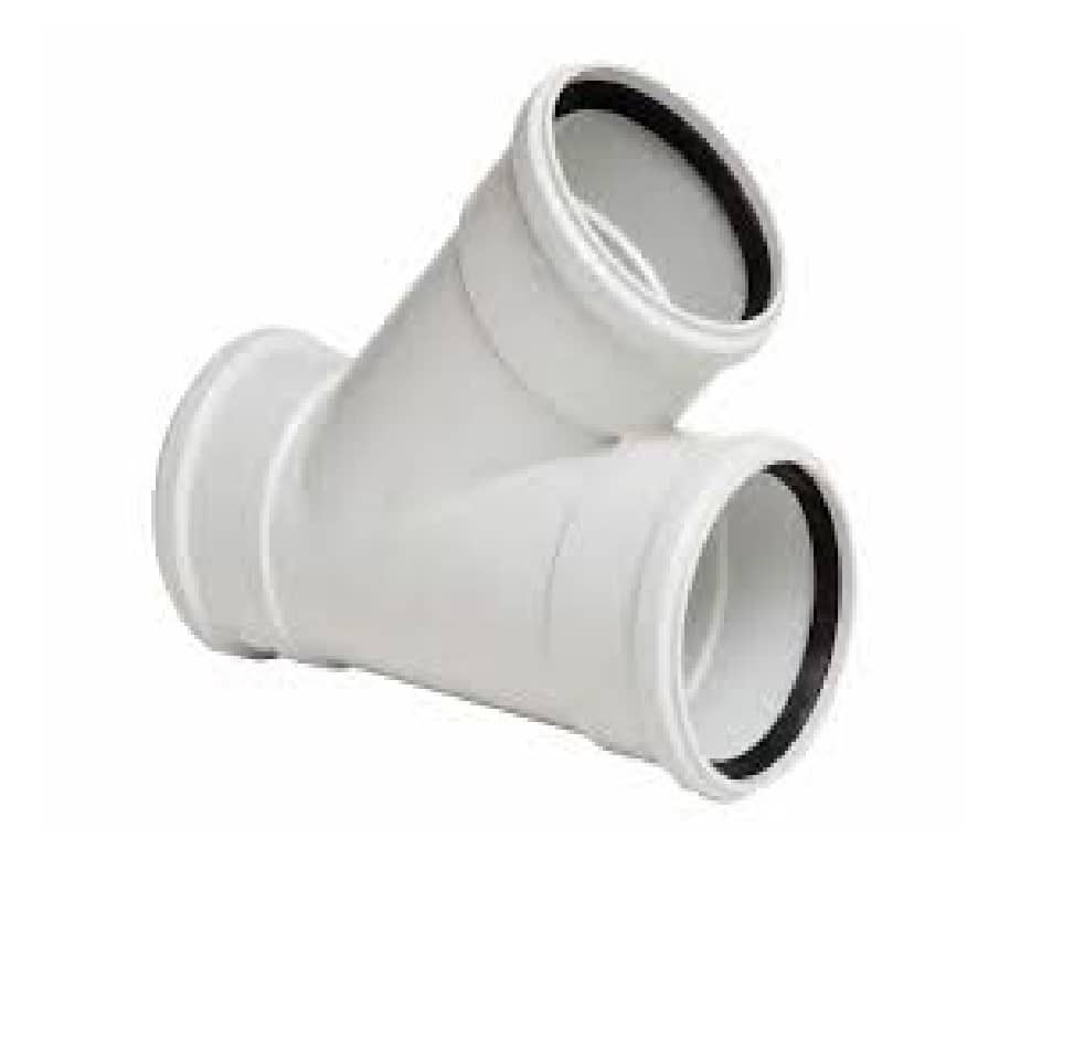 PVC DWV Junction RRJ 150mm x 45 deg - Promains