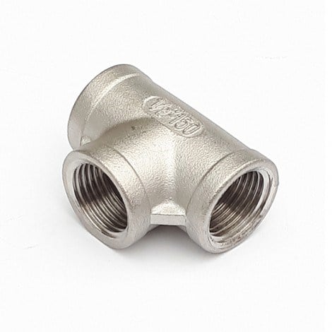 Stainless Steel Female Tee 15mm BSP - Promains