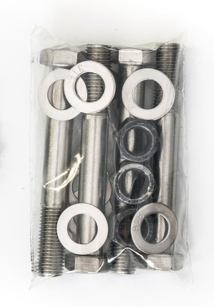 Promains Bolt Pack Galv M16 x 65mm (4ea) - Promains