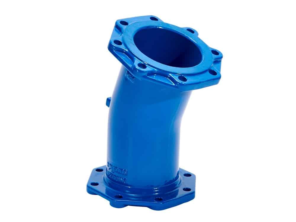 Daemco DI Flanged Bend DN150 x 22.5 deg - Promains